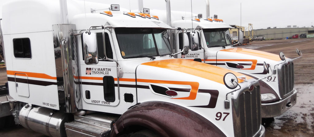 Highway Hauling – F.V. Martin Trucking Company – Based in Southern Oregon